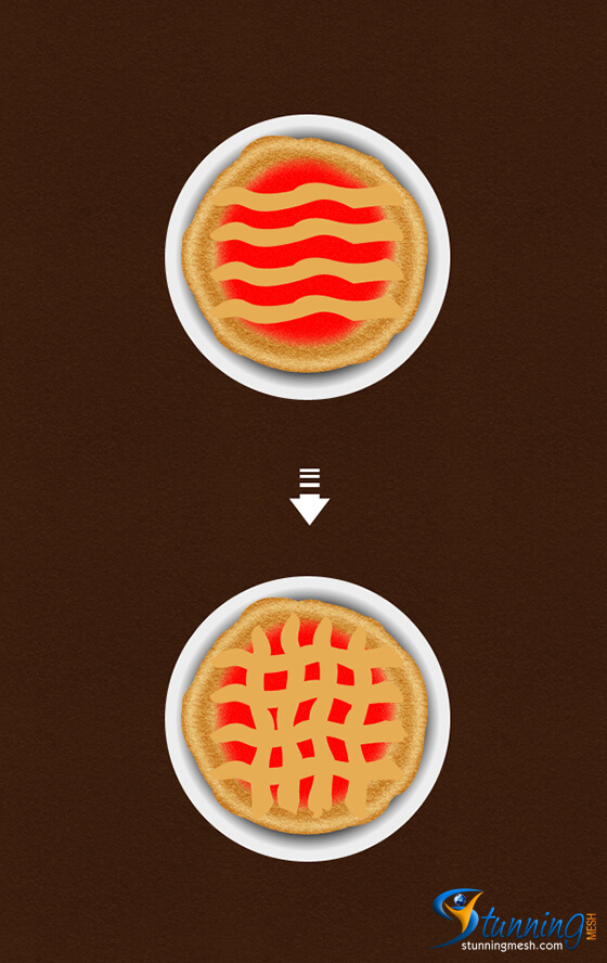 Delicious Pie Design in Photoshop Tutorial