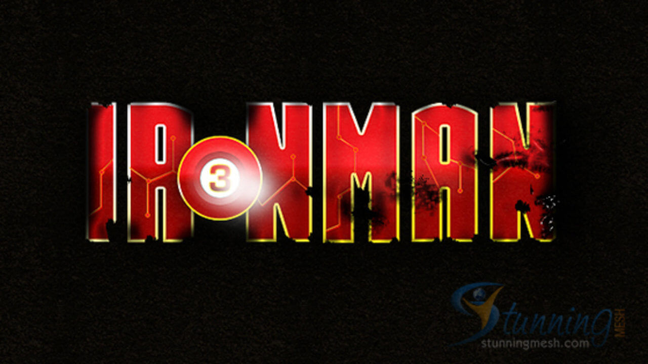 Ironman Font Iron Man Logo Evolution – The Iconic Arc Reactor Effect