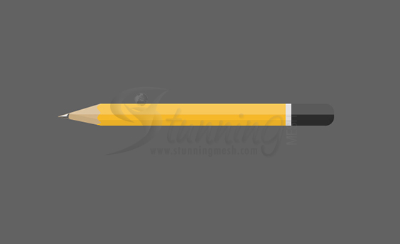Stylish Pencil Design in Photoshop - [Another Way Tutorial]